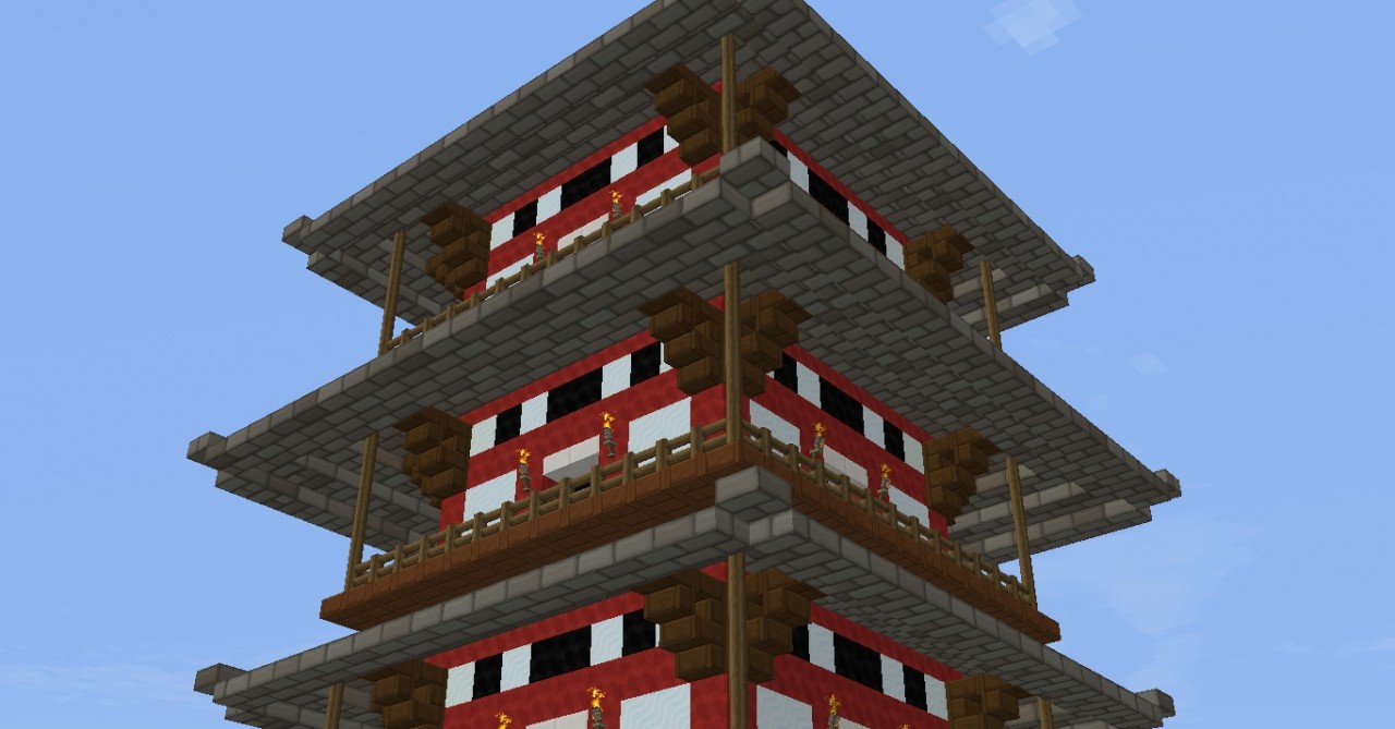Japanese Dojo in Minecraft Minecraft Map