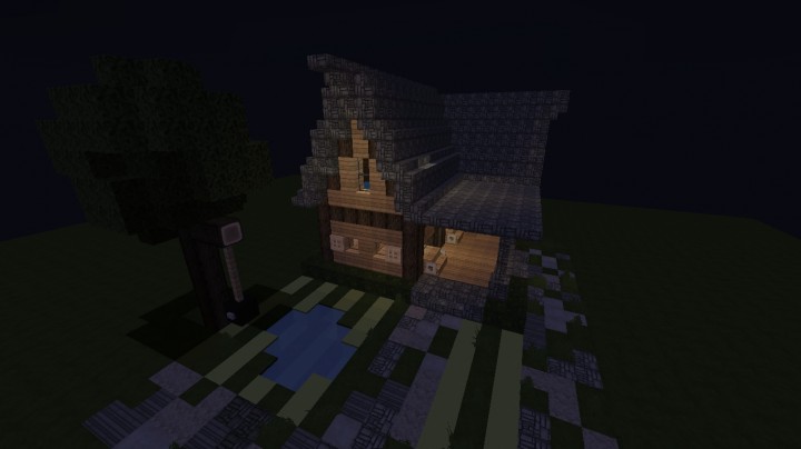Small Village House Minecraft Map