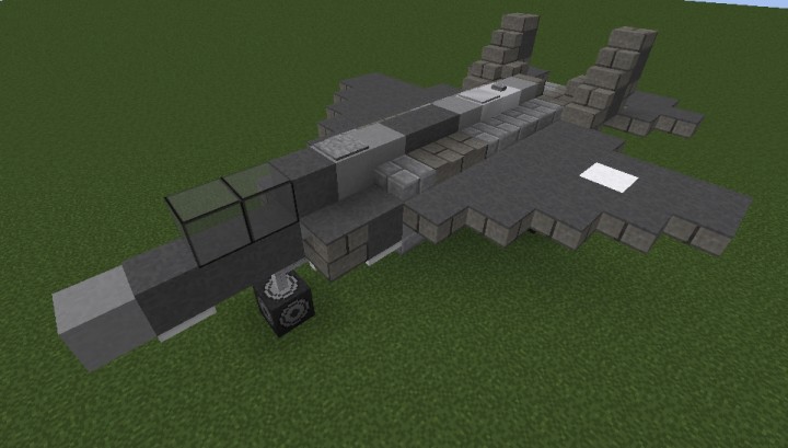 Lockheed Martin F-35 Lighting II Family 1:1 Minecraft Map