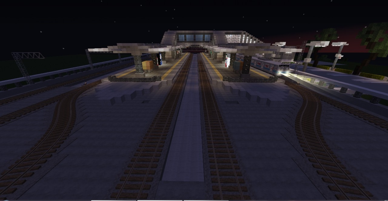 Takayama Railway Station- Suburbs Minecraft Map