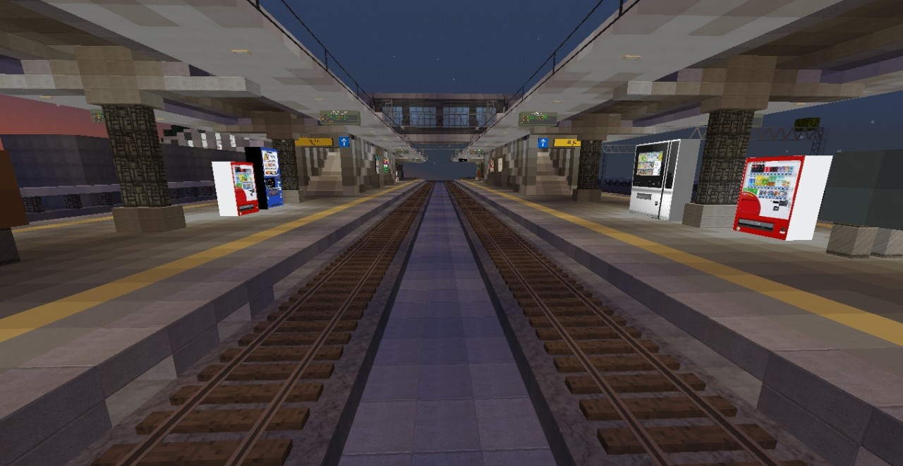 Takayama Railway Station- Suburbs Minecraft Map