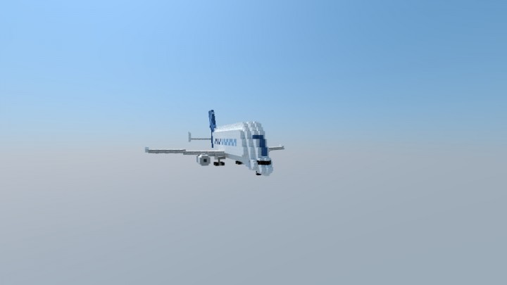Airbus Beluga 1:1 Minecraft Map
