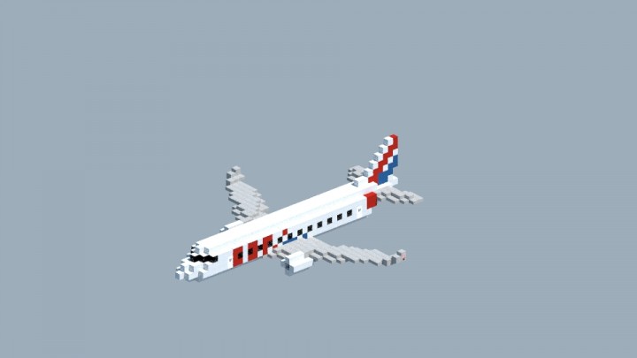 HOP! Embraer 190 Minecraft Map