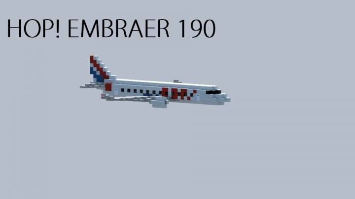 HOP! Embraer 190 Minecraft Map