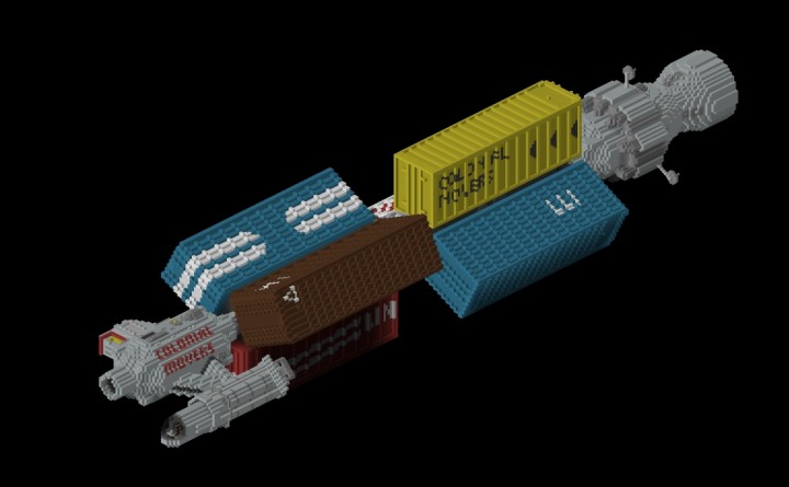 BSG Colonial Movers Minecraft Map