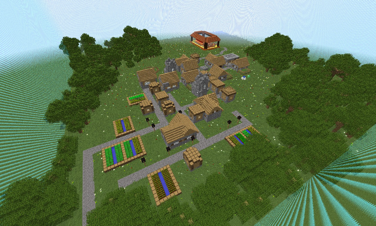 Flying Pigs Control Minecraft Map