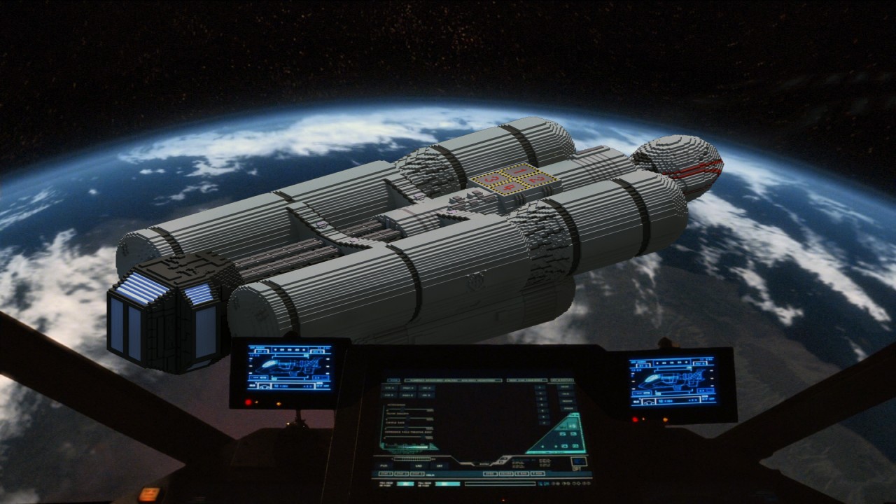 BSG Tube Ship Minecraft Map