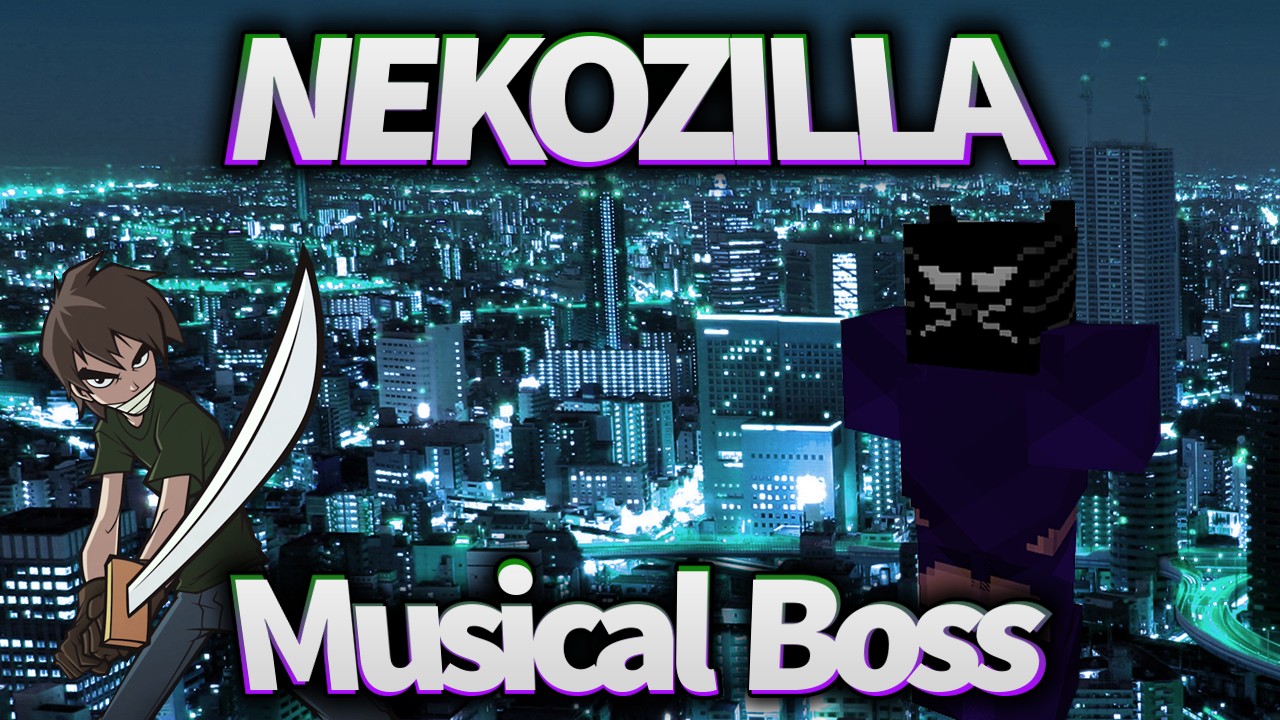 Nekozilla Musical Boss Fight! Minecraft Map
