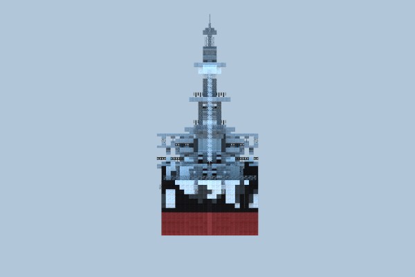 USN Pensacola Class Cruisers (CA 24 & 25) Redo Minecraft Map