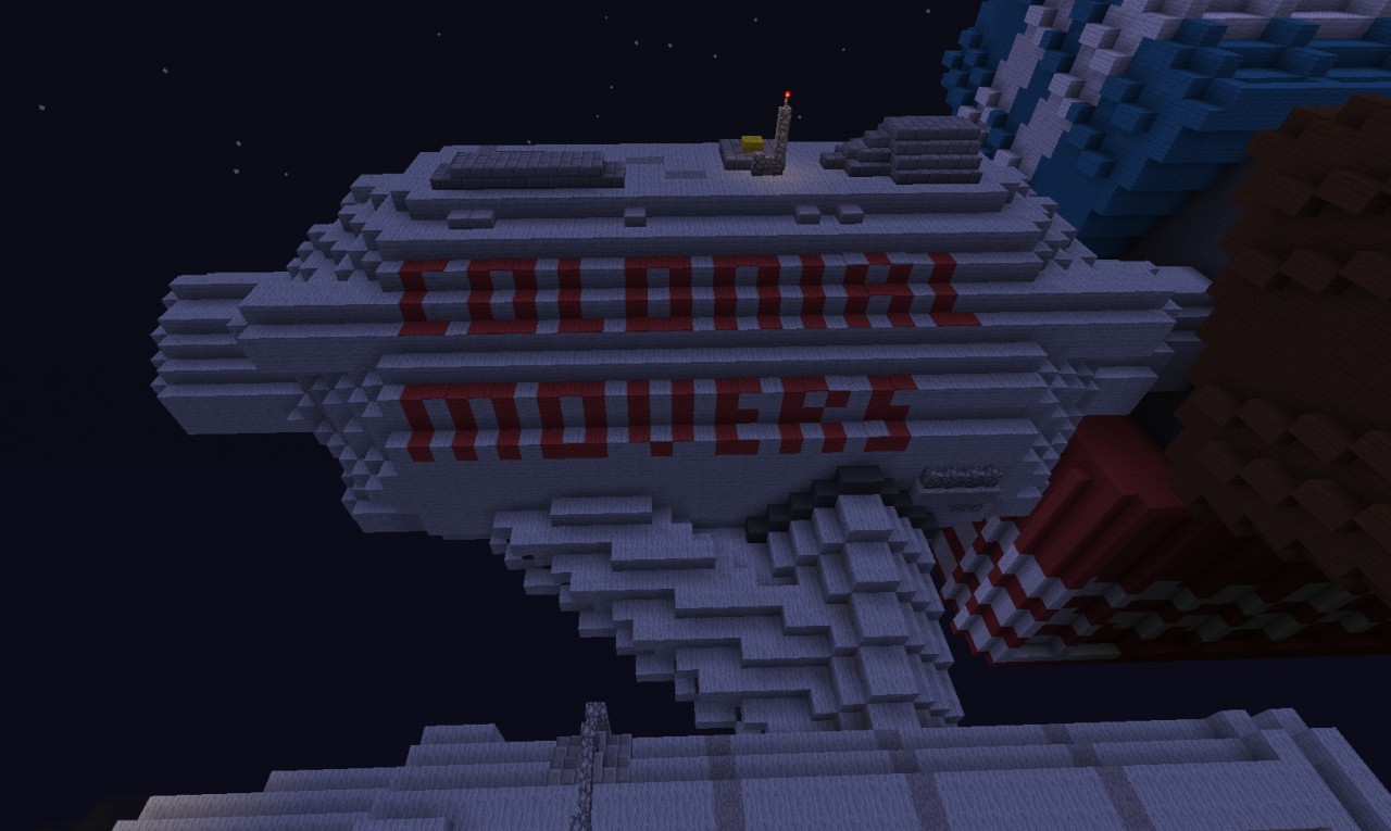 BSG Colonial Movers Minecraft Map