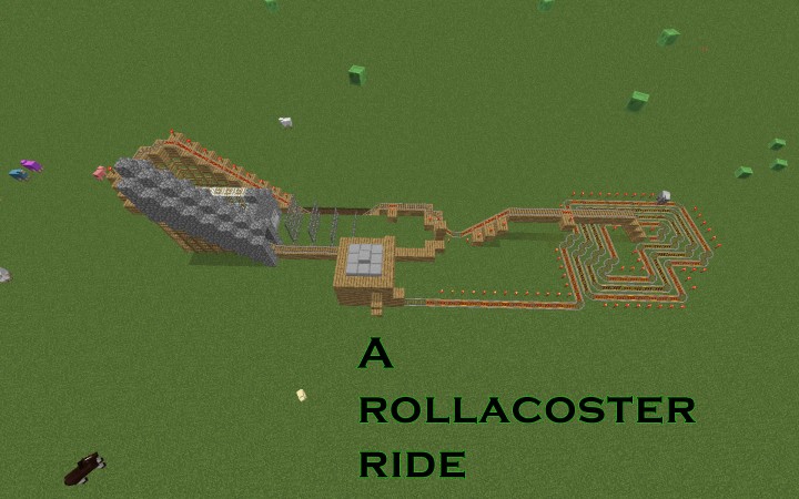 ROLLACOASTER RIDE! Minecraft Map