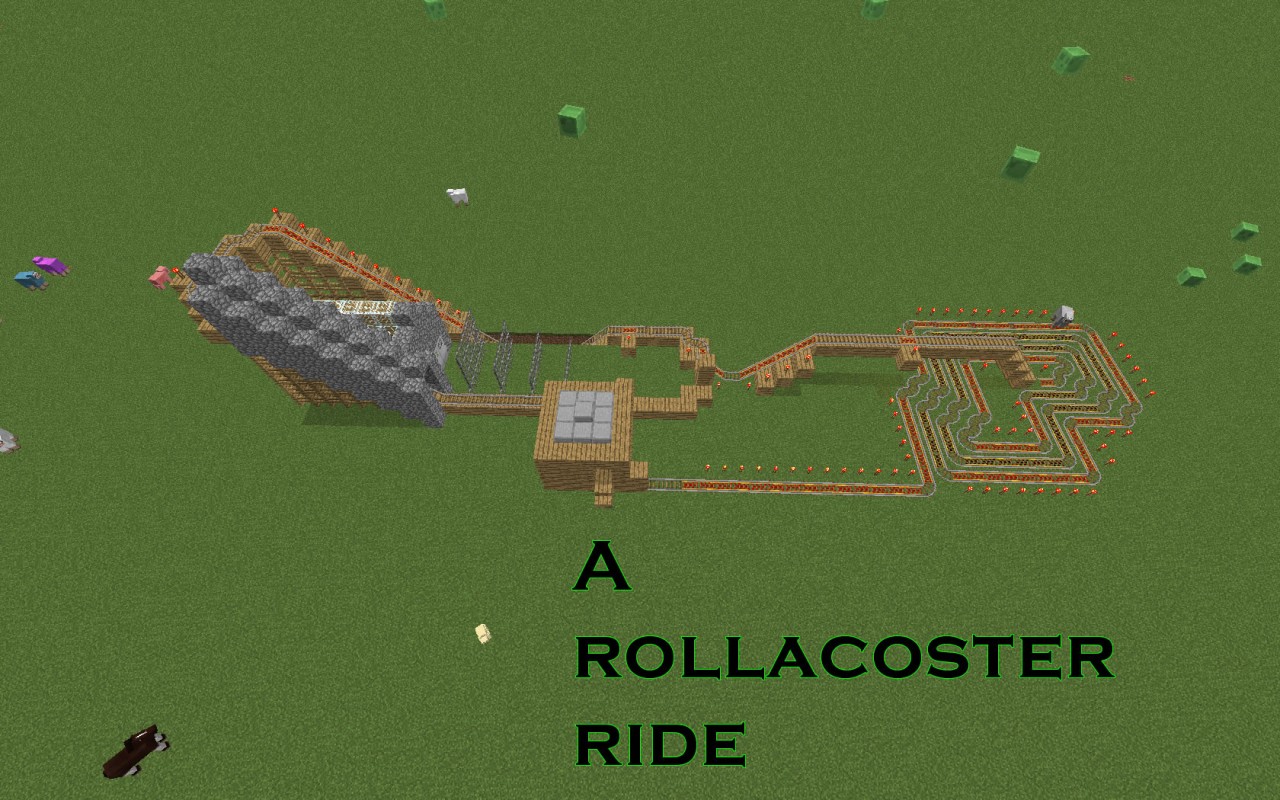 ROLLACOASTER RIDE! Minecraft Map