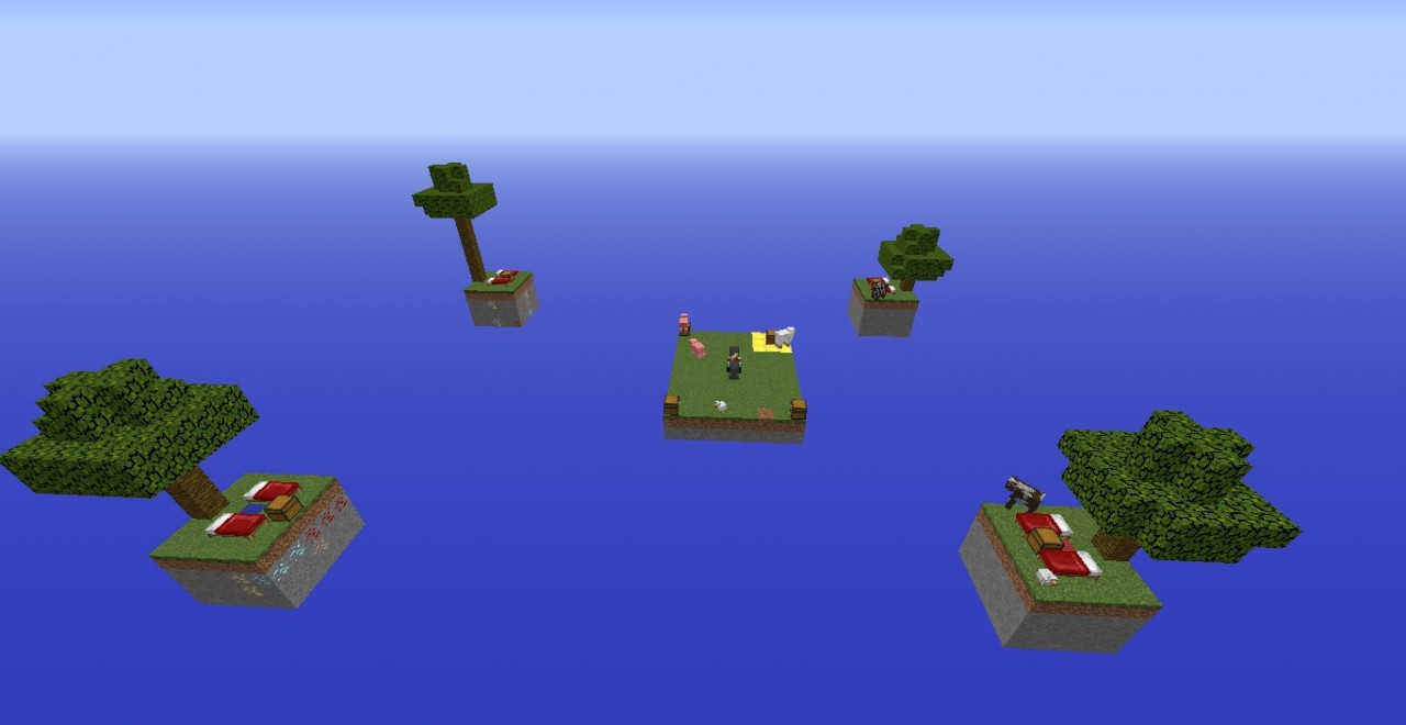 Sky Wars Minecraft Map