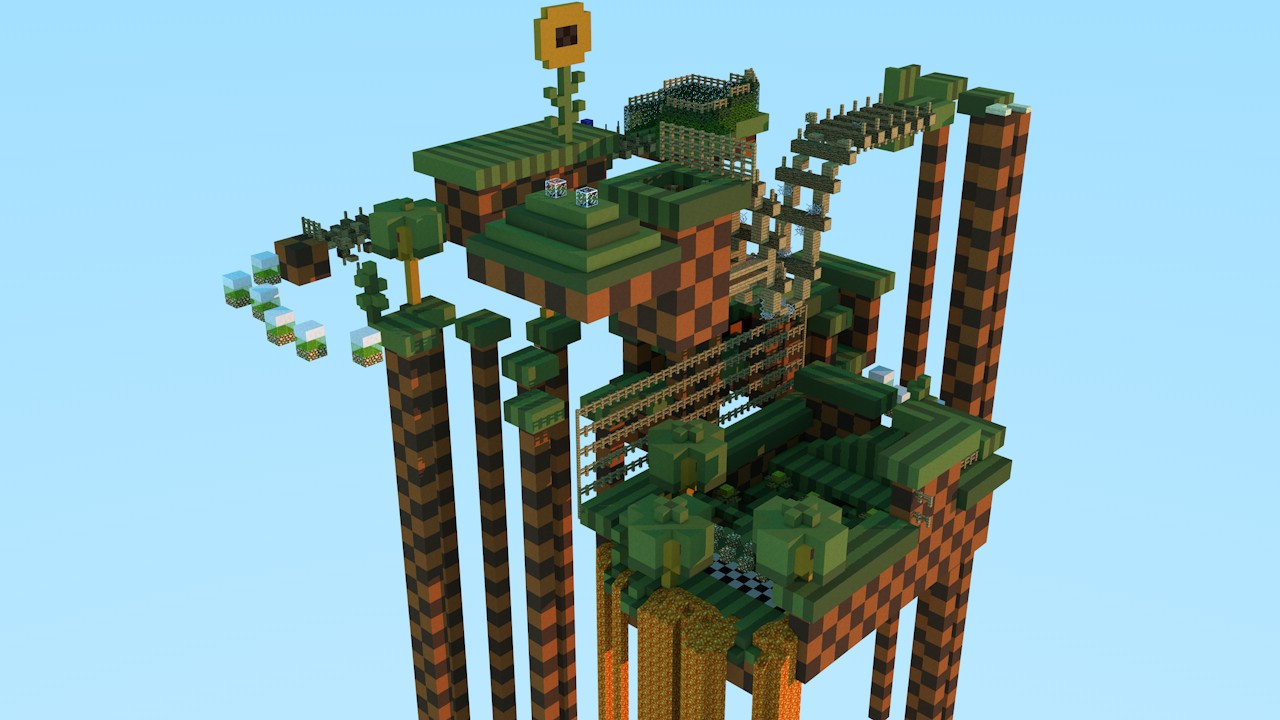 Dragon Escape ~ Sonic Sprint Minecraft Map