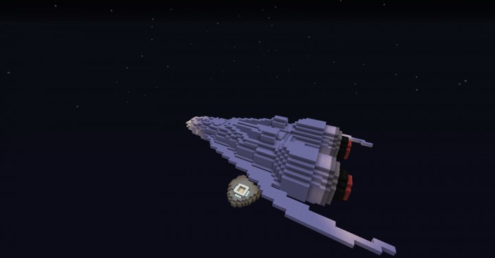 Argo Thunder - Redstone Spaceship Minecraft Map
