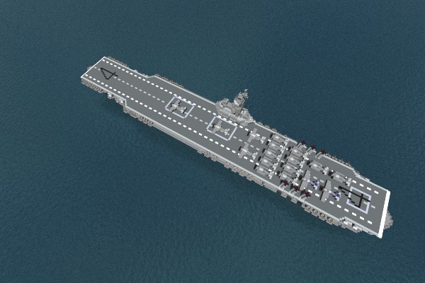USS Ranger (CV-4) Minecraft Map