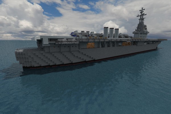 USS Ranger (CV-4) Minecraft Map