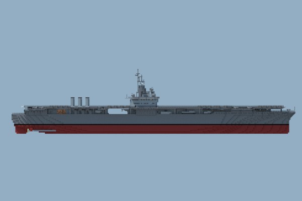 USS Ranger (CV-4) Minecraft Map
