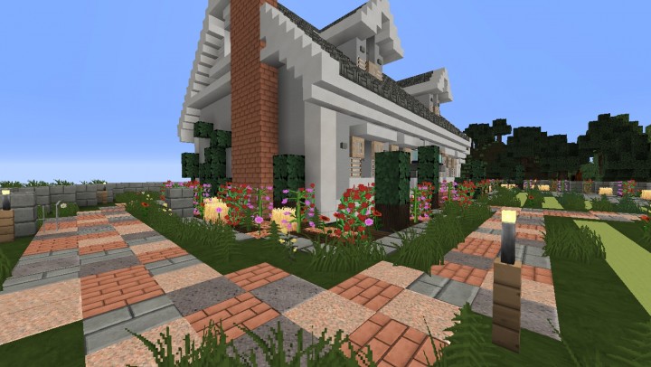 Cape Cod Beach House Minecraft Map