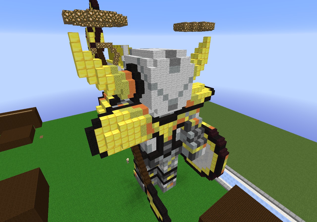 Large super-detailed statue Minecraft Map