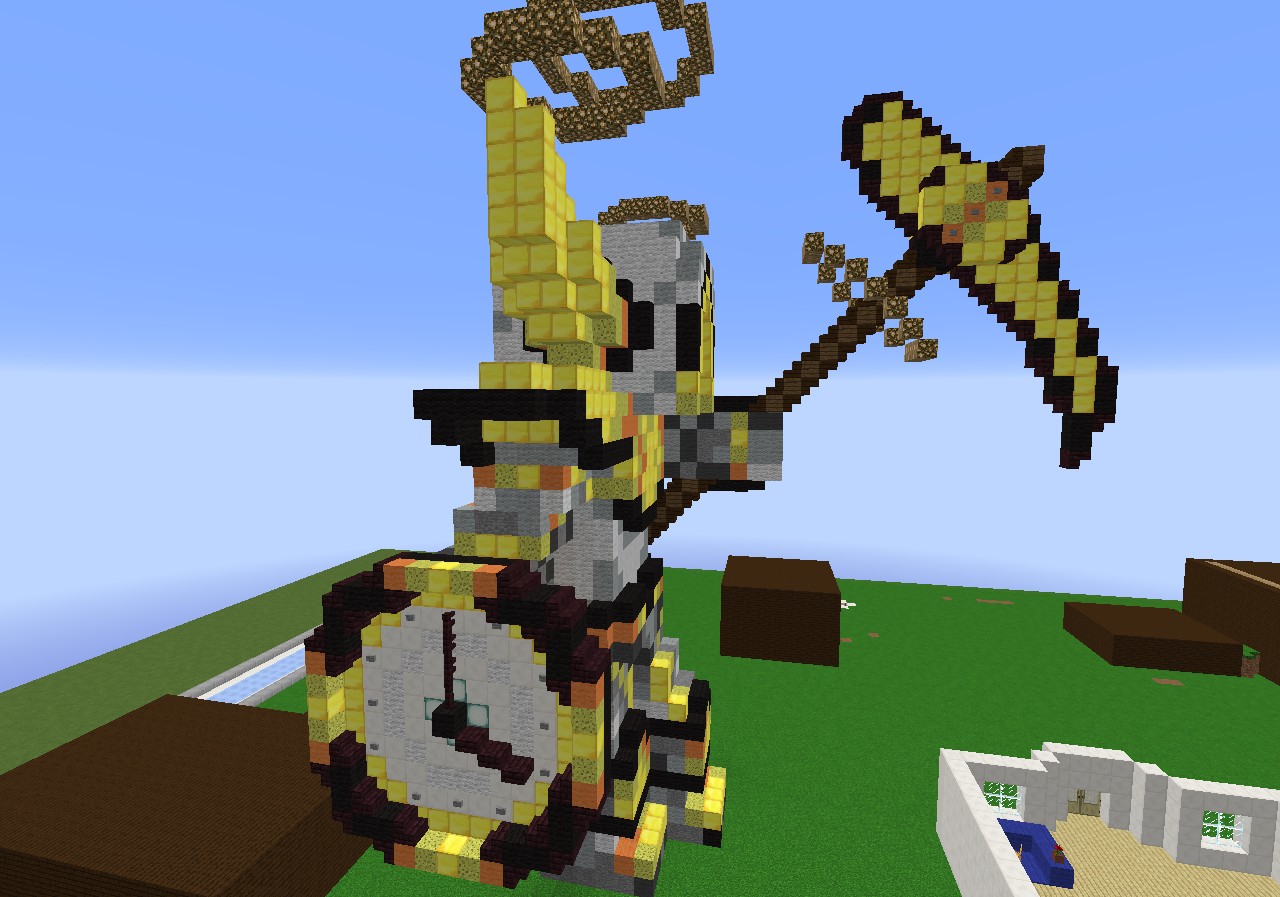 Large super-detailed statue Minecraft Map