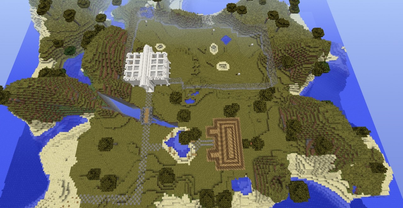 Minecraft Golf map 1.7.2 Minecraft Map