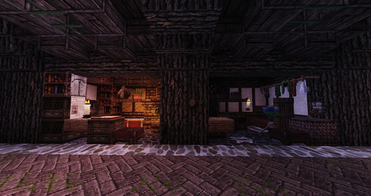 Interior and Terrain Inspiration Repository Minecraft Map