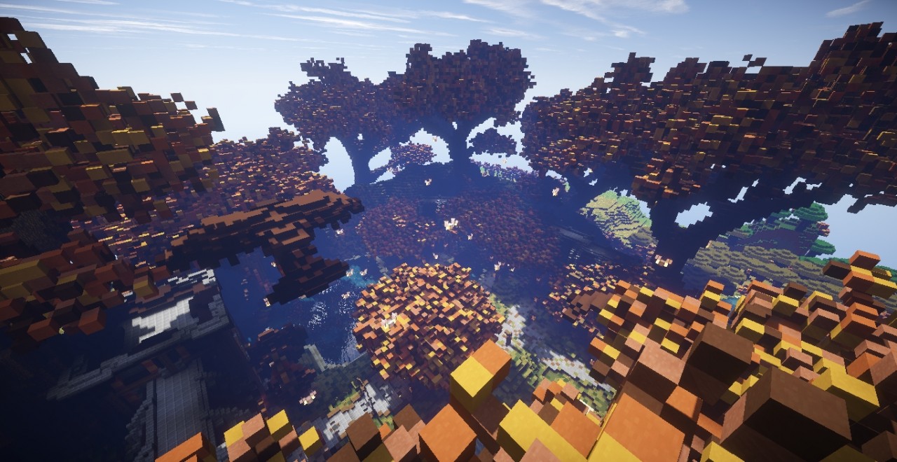 Seasonal Themed Hub Minecraft Map