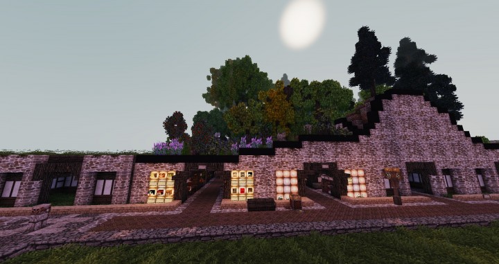 Interior and Terrain Inspiration Repository Minecraft Map