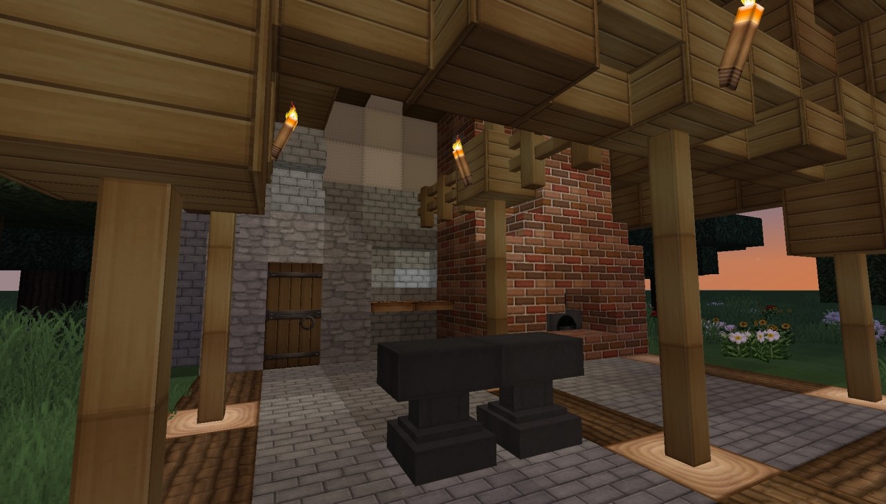 Medieval Blacksmith Minecraft Map