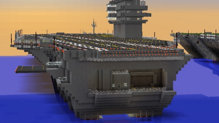 Aircraft Carrier Minecraft Map