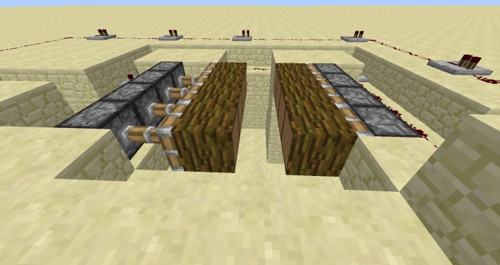 Secret Ground Opening Minecraft Map