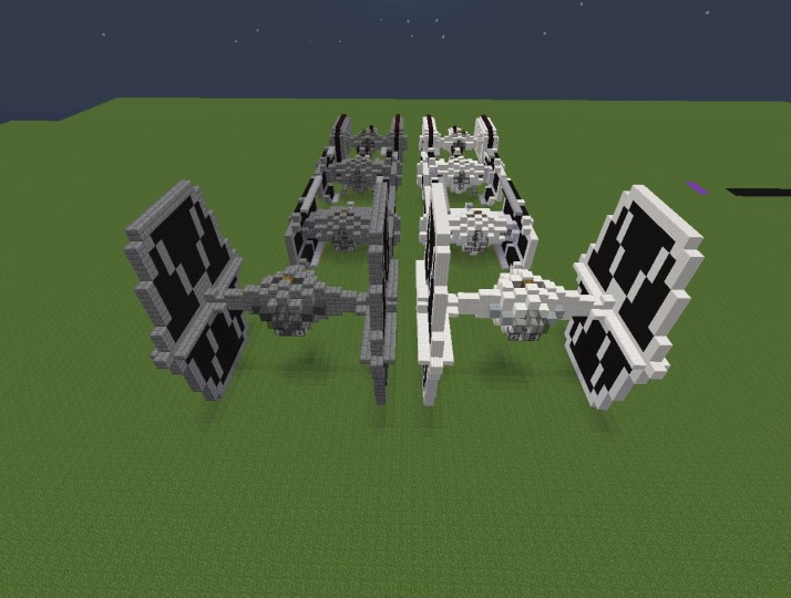 Imperial TIE Fighter Collection | Added 3 new variants! Minecraft Map