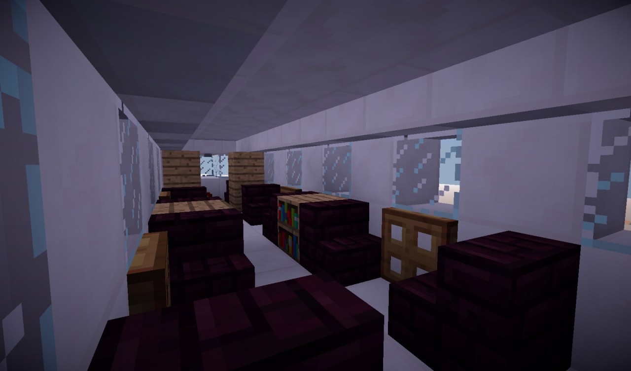 Bombardier Learjet 55 Minecraft Map