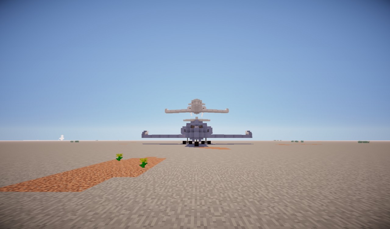 Bombardier Learjet 55 Minecraft Map