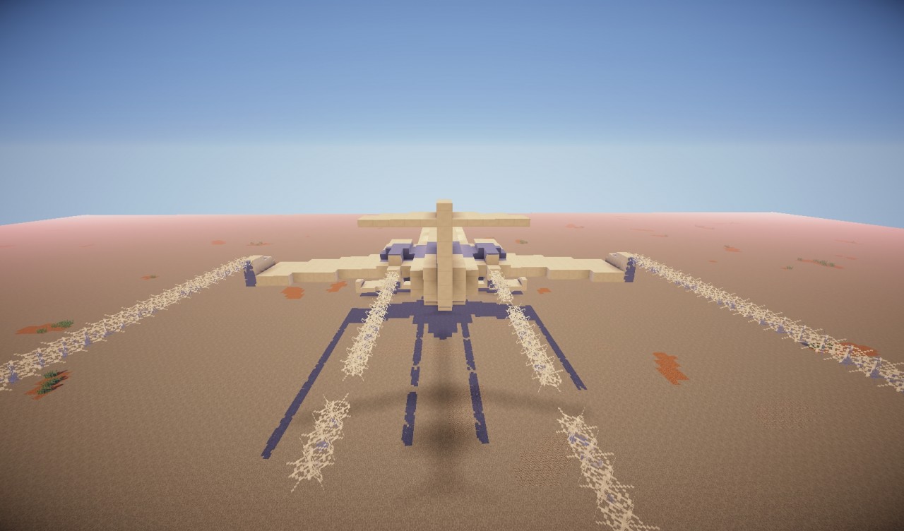 Bombardier Learjet 55 Minecraft Map