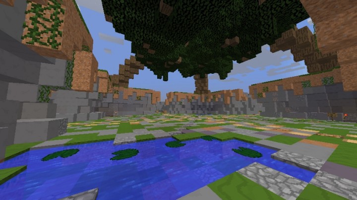 Small Server Hub Minecraft Map