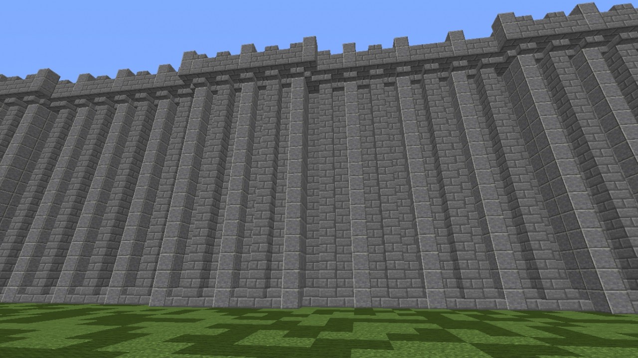 Medieval Wall V1 Minecraft Map