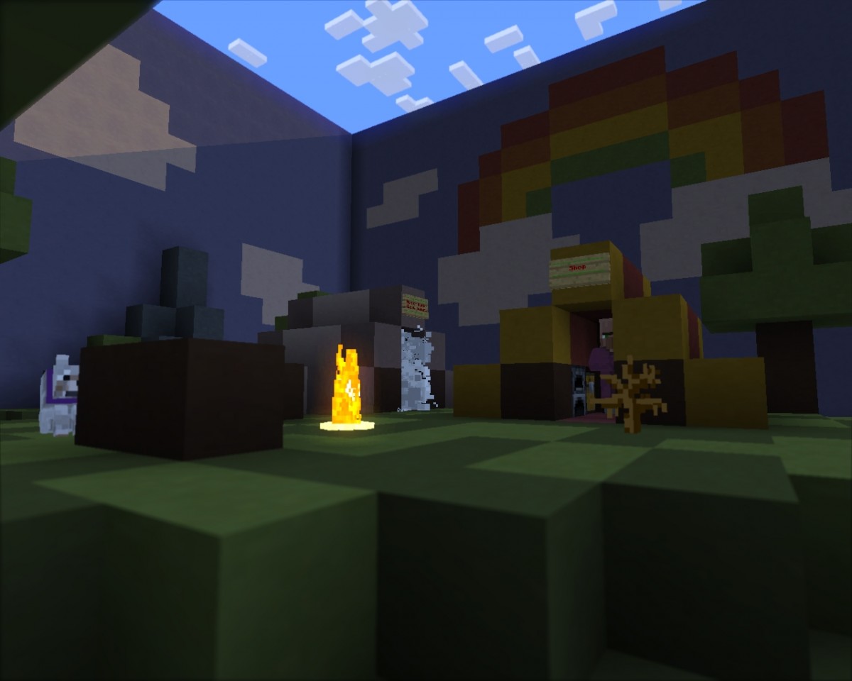 The Hunter Minigame (1.8) Minecraft Map