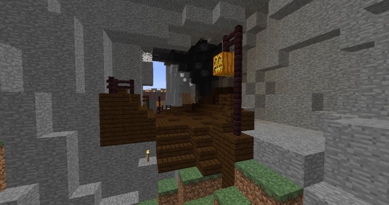 Halloween Theme Town Minecraft Map