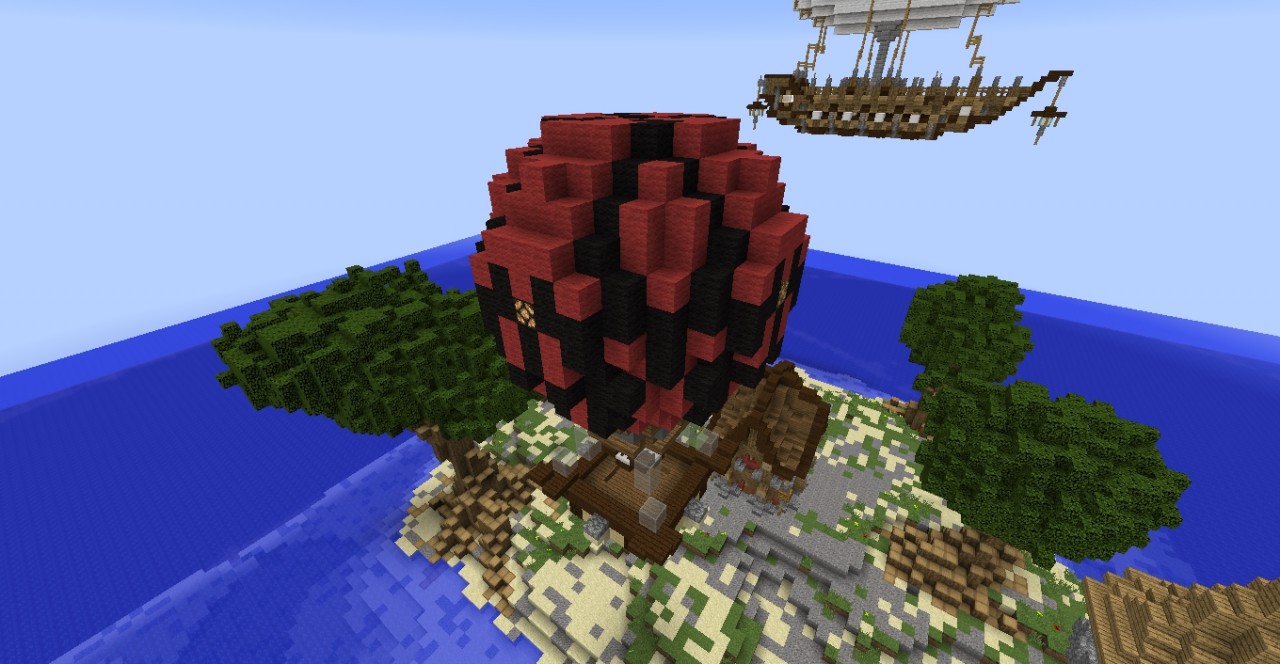 CapApTerra PVP Island Minecraft Map