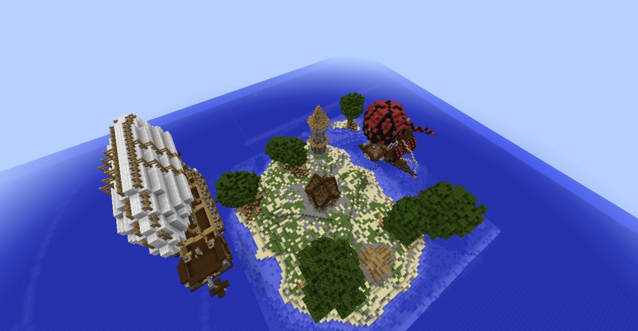 CapApTerra PVP Island Minecraft Map