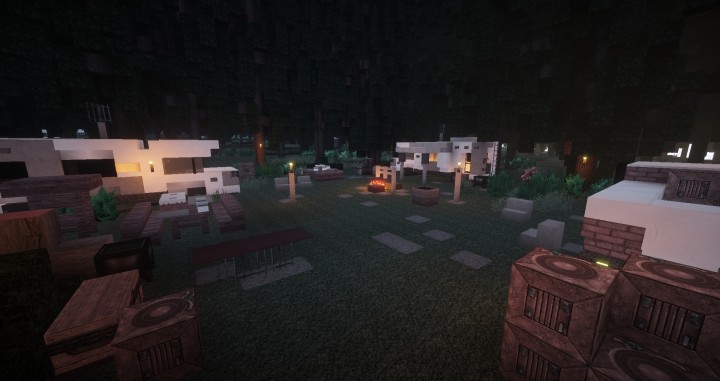 Camping Minecraft Map