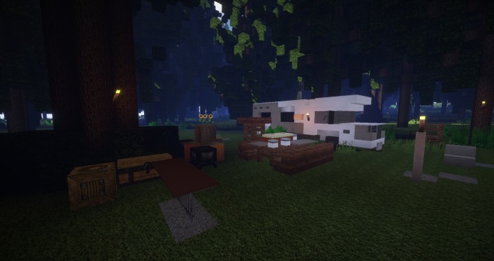 Camping Minecraft Map