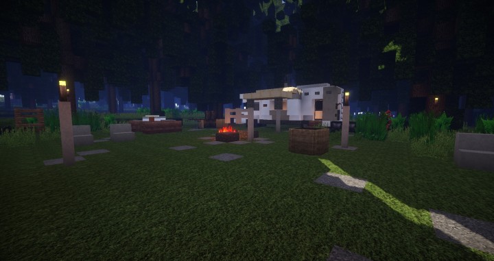 Camping Minecraft Map
