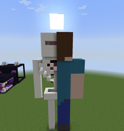 Steve Anatomy Minecraft Map