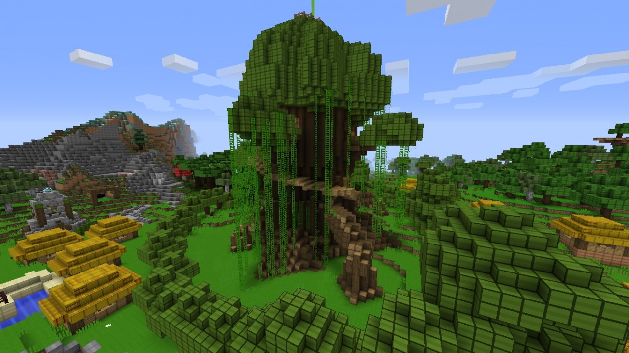 Fantasy World 3D Edition Minecraft Texture Pack