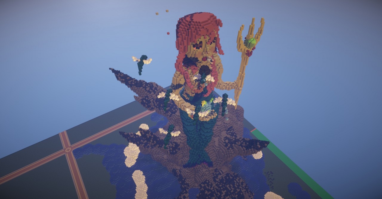 Anestia the mermaid queen and Don Carpington, ruler of the fish mob ...