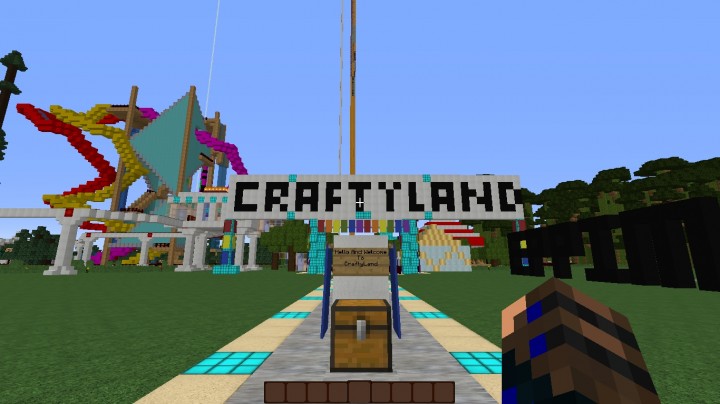 The Original Craftyland for 1.8 (RESTORED - 9 Years Old!!!) Minecraft Map