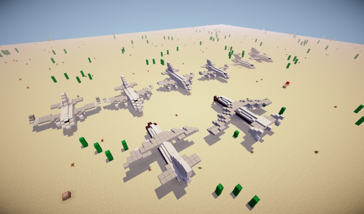 Mini airplane bundle Minecraft Map